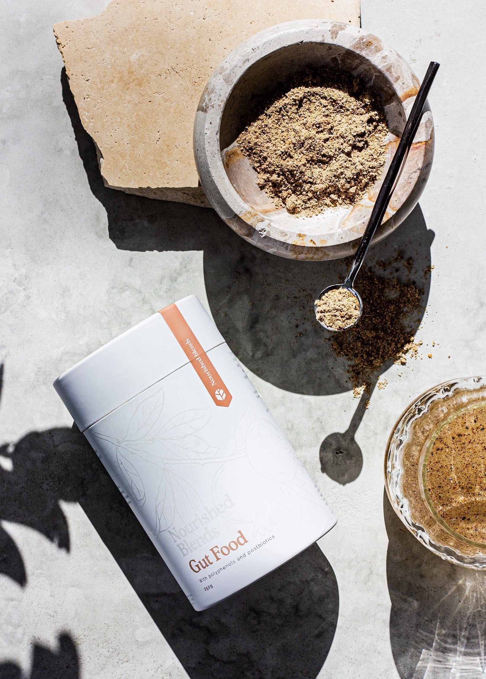 Nourished Blends Skin & Gut Health Supplements +Nervous System Support