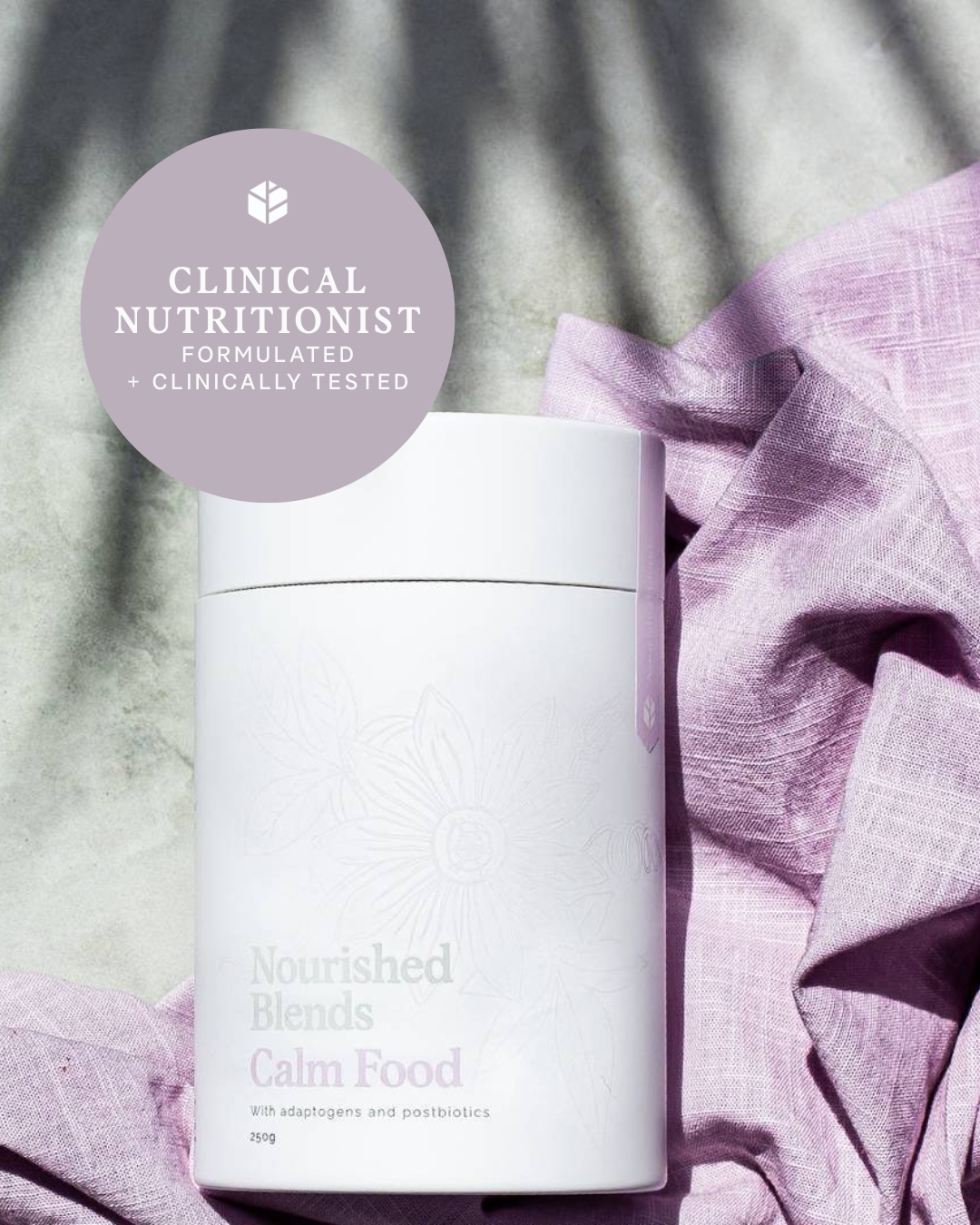 Nourished Blends Skin & Gut Health Supplements +Nervous System Support